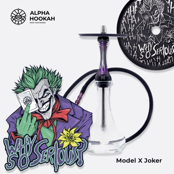 Alpha Hookah - Model X - Joker - נרגילה פרמיום - Hookahrish - הוקריש
